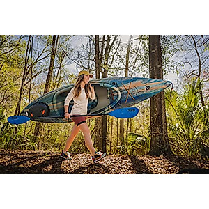Pelican Argo 100XR - Premium Sit-in Recreational Kayak - Lightweight one Person Kayak - 10 ft - Cosmos