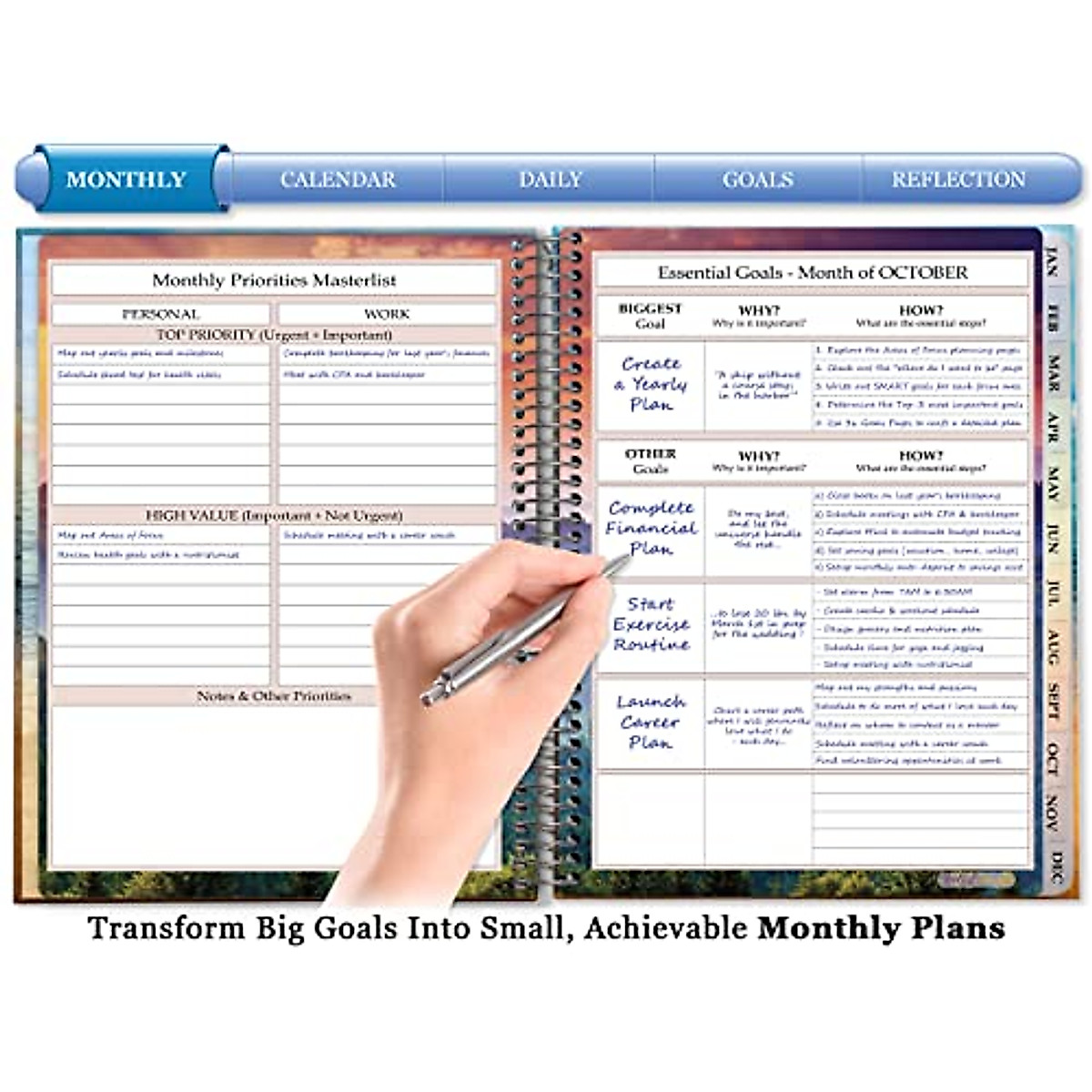 Tools4Wisdom 2024 Planner - October 2023-2024 Planner - 15 Month - Hardcover