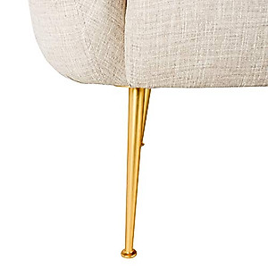 Safavieh Couture Collection Alena Glam Oatmeal Loveseat