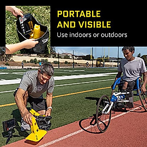 SKLZ Speed Gates for Sports and Athletic Speed Training, yellow