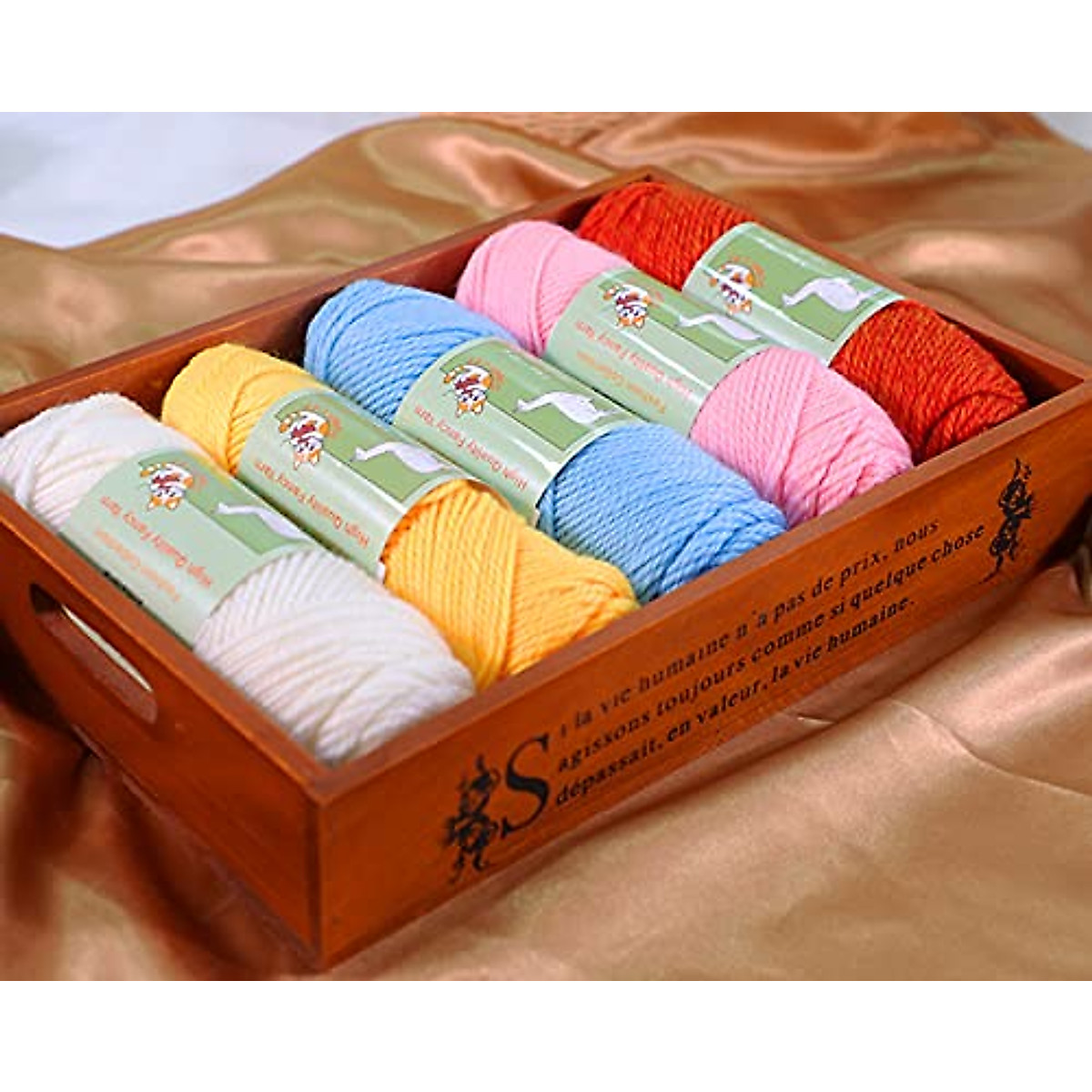 3-Pack Baby Alpaca Wool Blend Yarn Worsted Weight Fashion Collection Art Crafts Crochet and Knitting Sunny Cat Premium Brand ( White)