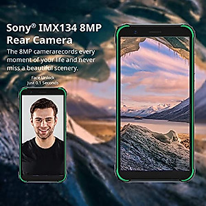 Blackview Rugged Smartphone Unlocked, BV4900 Rugged Cell Phones IP68 Waterproof Drop Proof, 5.7" FHD Display, 5580 mAh, 3GB + 32GB, NFC, GPS Dual SIM Unlocked Mobile Phone for T-Mobile