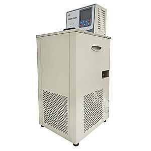 TECHTONGDA Laboratory Chiller Circulator 6L Chiller -30℃-100℃ Refrigerated Circulating Water Liquid Bath Cooling Circulator Pump Chiller Low Temperature Cooling Liquid Circulator with Transformer