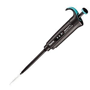 Thermo Scientific 4642100 Finnpipette F2 Adjustable Volume Single-Channel Pipettor, 0.5 to 5mL Volume