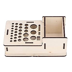 Leather Tools Storage Box Leathers Craft Rack Stand Punch Tool Organizer for DIY Stamping Punching Tools Holder
