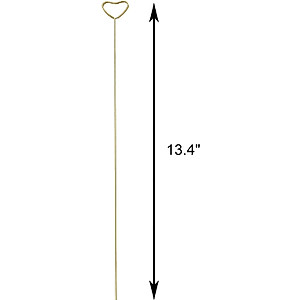 (20PAC) wire floral seat card holder Pick 13 "gold photo holder Memento Wedding Birthday party, love