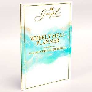 Graceful By Design's Weekly Meal Planner and Grocery List Notebook