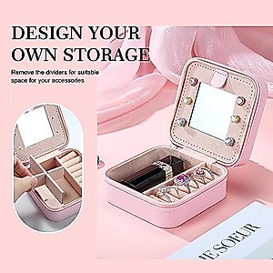 Parima Travel Must Haves Jewelry Box, Constellation Jewelry Box | Small Jewelry Organizer Box | Necklace Earrings Ring Box | Mini Travel Jewelry Case for Girls Jewelry Box -Taurus
