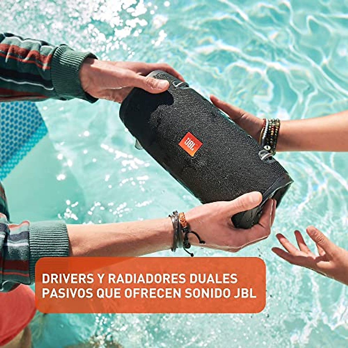 JBL Xtreme 2, Waterproof Portable Bluetooth Speaker, Black