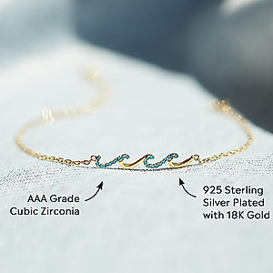 STORYJEWELLERY Friendship Bracelet, Best Friend Bracelet for Women, Gift for Friend Female, Friend Gifts for Women, Gifts for Friends Women, Bestie Gifts for Women, Bff Gifts for Besties