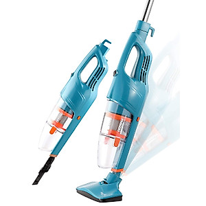 Deerma 2 in 1 Vacuum Cleaner, Handheld Lightweight Vacuum Cleaner with 13kpa Strong Suction Corded Upright Stick Vacuum for Hard Floor Car Pet Hair