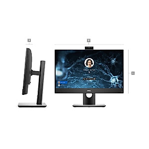 Dell Optiplex 5490 AIO | 23.8" 1920x1080 FHD | Core i5-10500T - 256GB SSD Hard Drive - 16GB RAM | 6 cores @ 3.8 GHz Win 11 Pro Black