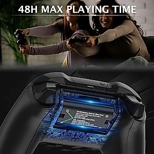 Smatree Xbox One Controller Battery, 4 Pack Rechargeable Battery Compatible with Xbox Series X/S/Xbox One/Xbox One S/Xbox One X/Xbox One Elite Wireless Controller