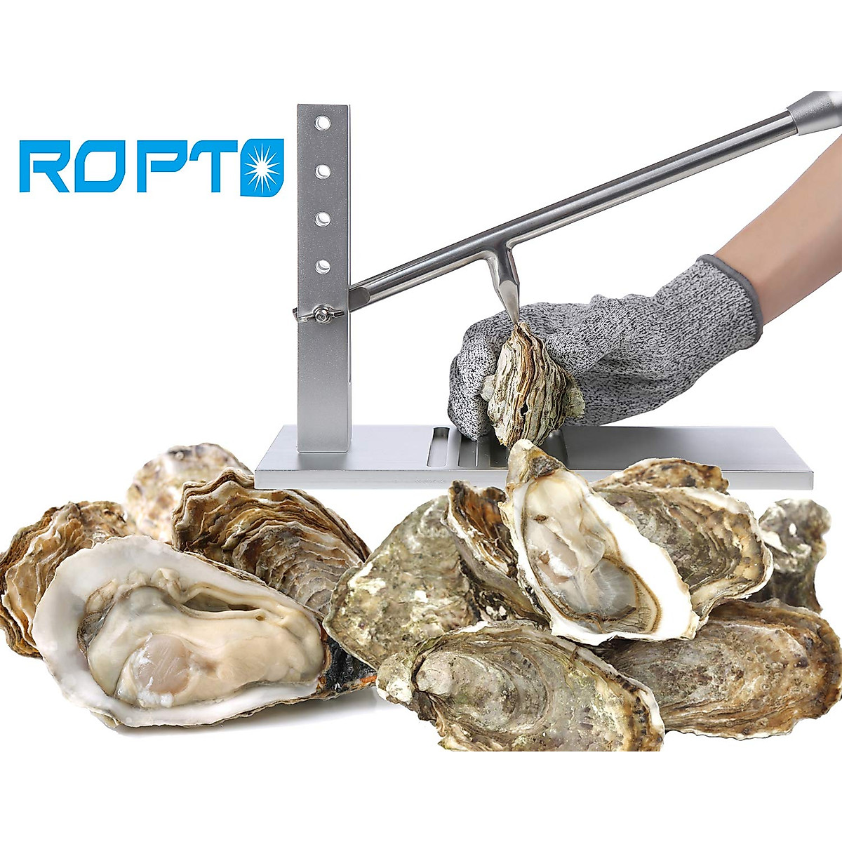 ropto Oyster Opener Tool Set Oyster Shucker Tool Set,Oyster Opening Machine Tool