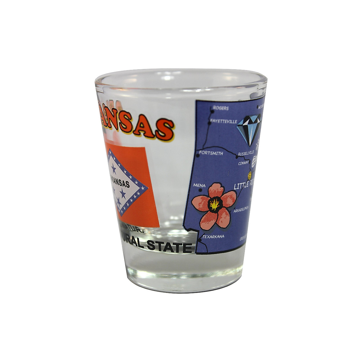 Souvenir Shot Glass - Arkansas