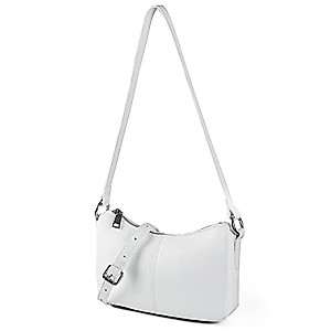 befen White Purse Small Clutch Shoulder Bags Crossbody Handbags for Women