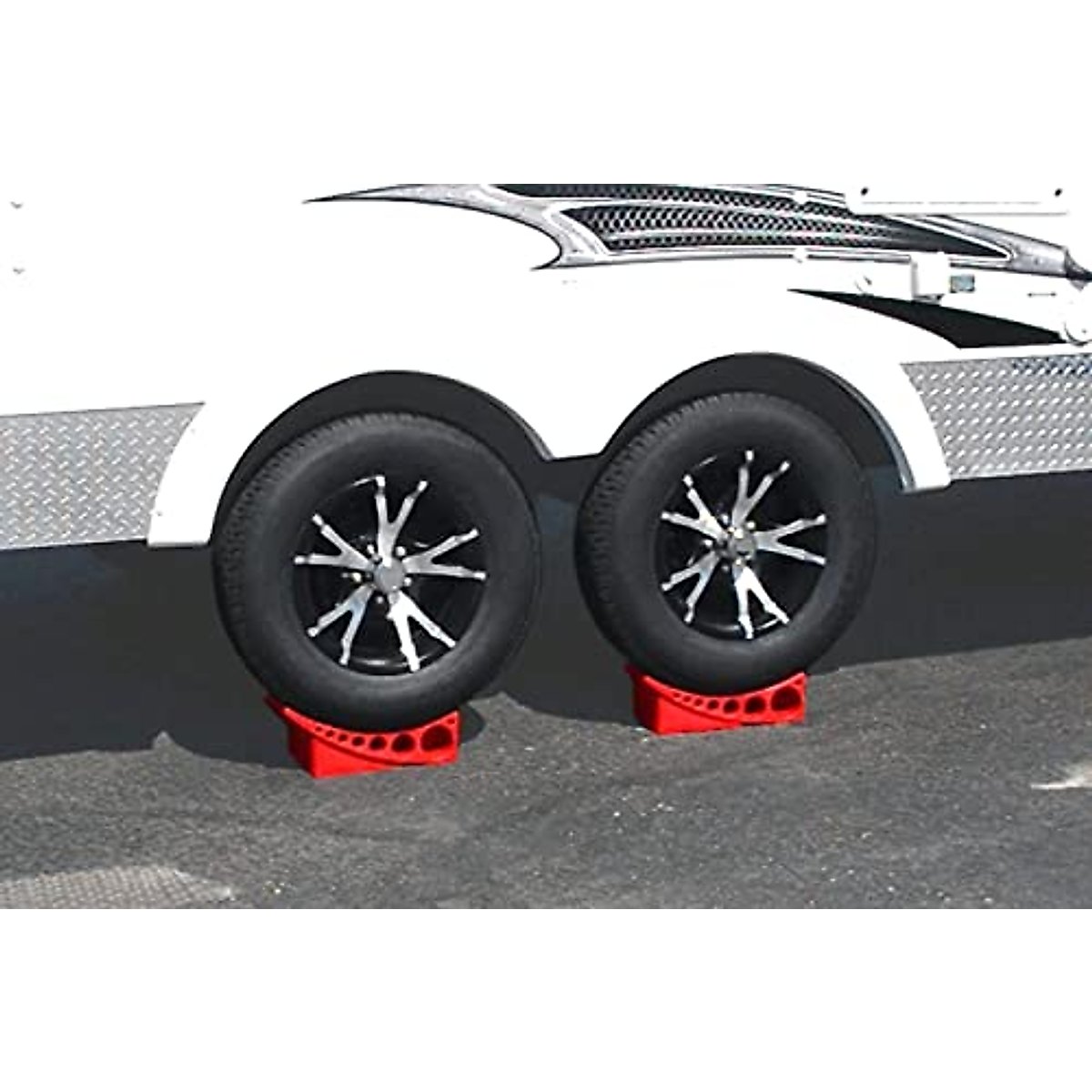 Camper Leveler | Andersen Hitches | Frustration Free Drive-On Leveling in Seconds | Up to 30,000 Lbs | Drive On, Chock, Done