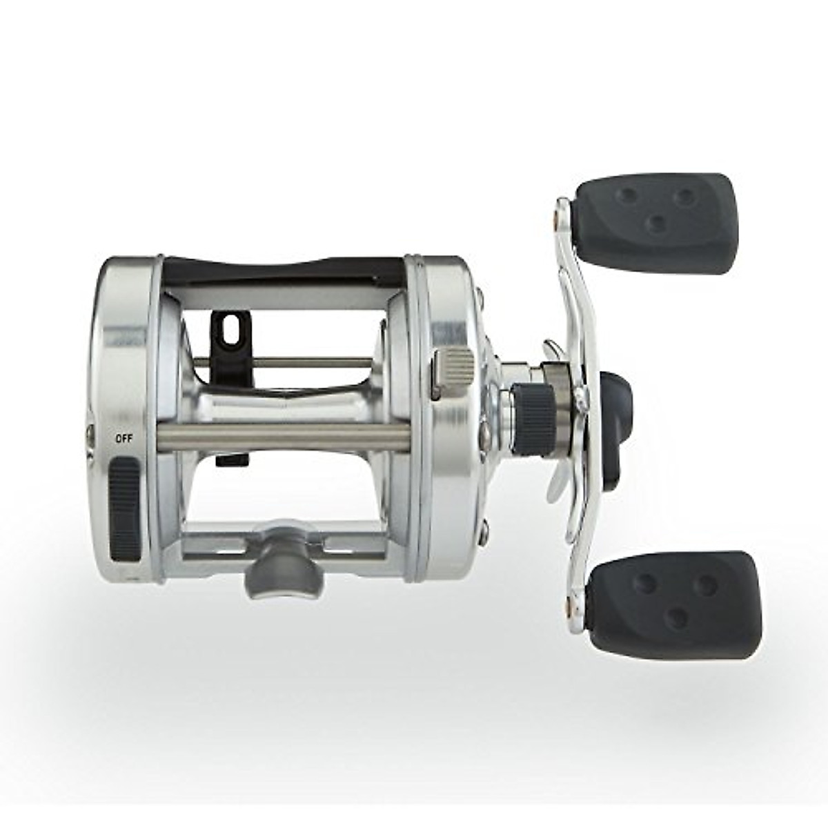 Abu Garcia 6500 Ambassadeur S Round Baitcast Fishing Reel Black, AMBS-6500- 255yd/17Lb