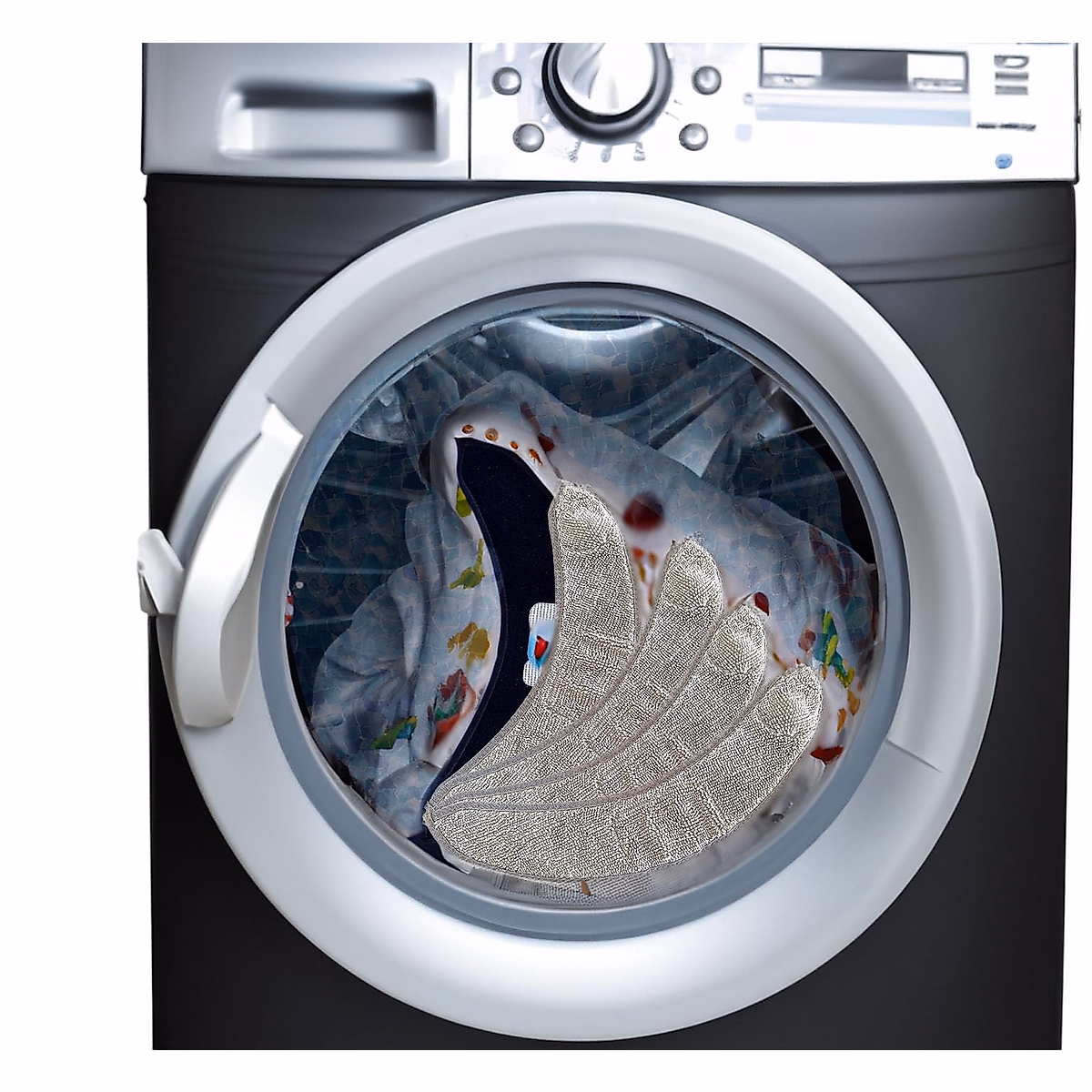 GVMM mop pad Compatible with iRobot Roomba Combo j7/j7+Microfiber Mopping Pad, Washable & Reusable Cleaning Refill Pads (4 Packs)