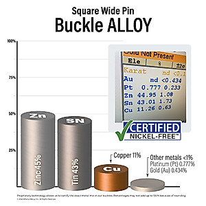 Nickel Smart Caraway Mountain Distressed Brown Belt - 38"