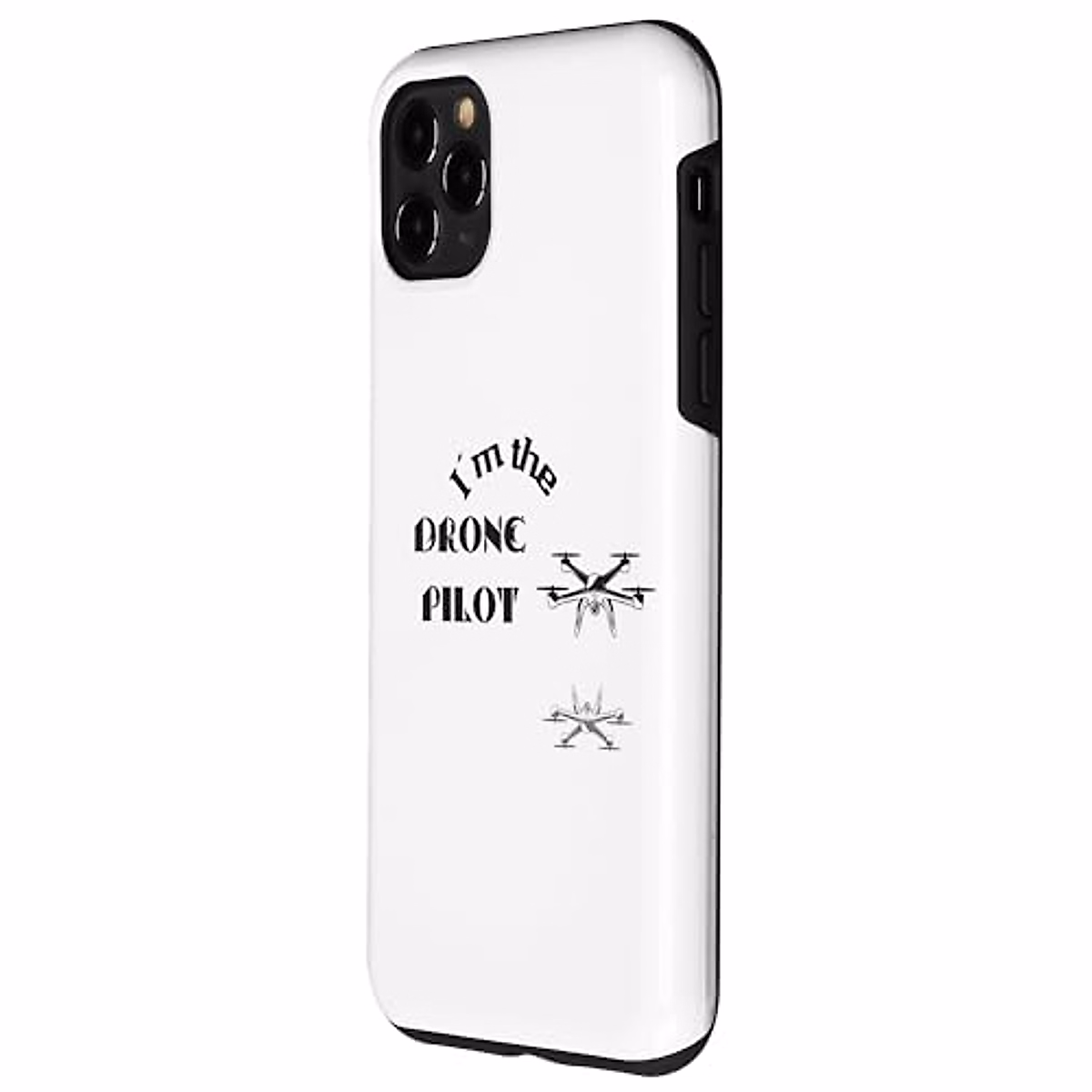 iPhone 11 Pro Max Drone Design Pilot Model Maker Quadcopter Drone Pilot Case