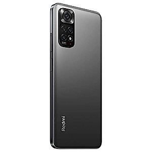 Xiaomi Redmi Note 11 4G Volte 128GB + 4GB Factory Unlocked 6.43" Quad Camera 50MP Night Mode (NOT Verizon Sprint Boost Cricket At&t) (w/Fast Car Charger Bundle) (Graphite Gray)