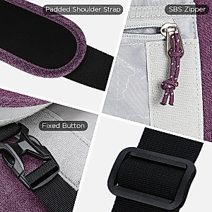 OIWAS Messenger Bag for Women, 14 Inch Laptop Crossbody Bags Men Casual Satchel Shoulder Bag College Travel Office Briefcase