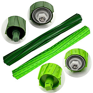 Theresa Hay Replacement Parts Fit for iRobot Roomba s9 (9150) s9+ s9 Plus (9550) s Series Wi-Fi Connected Robot Vacuum Kits (2 Rubber Brushes, 4 Filters, 6 Side Brushes)