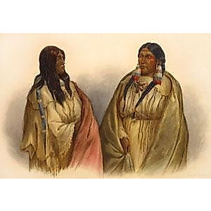 Woman of the Snake Tribe - Woman of the Cree Tribe