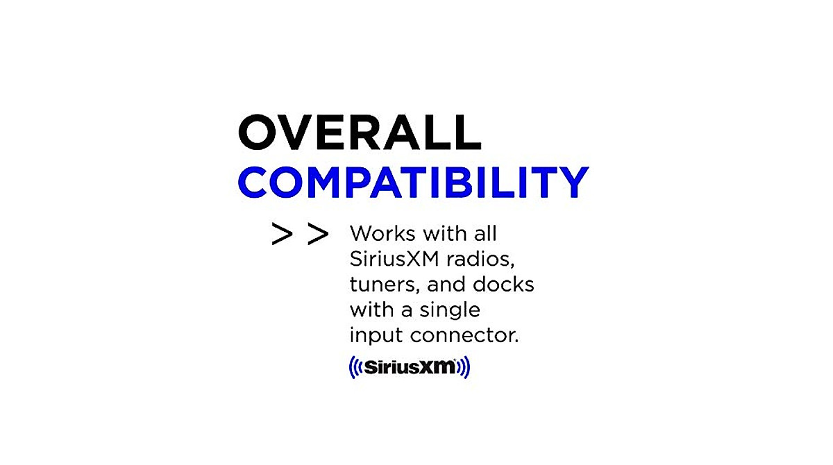 SiriusXM NGVA3 Magnetic Antenna for Vehicle | Clear Satellite Radio