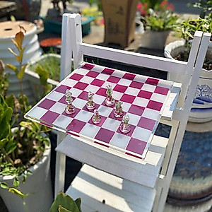 RESINWORLD 12 inches XL Large Checkers Chess Board Mold for Resin, Full Size 3D Silicone Chess Piece Mold for Epoxy Resin, Chess Resin Mold Set, Chess Board Game Mold