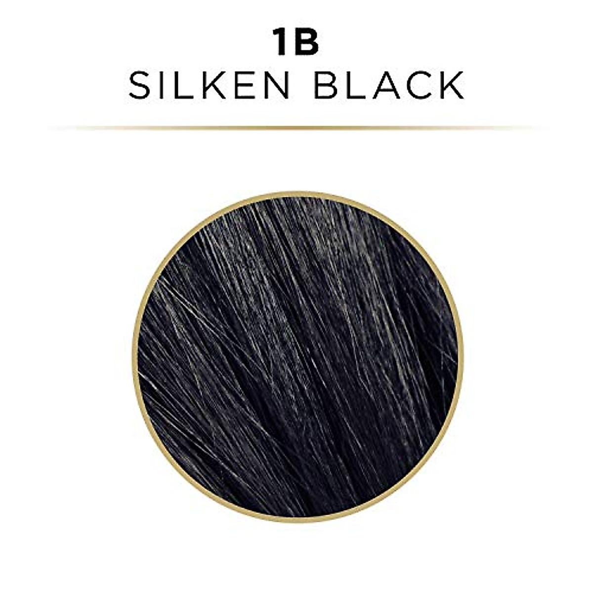 Clairol Professional Textures & Tones Hair Color 1b Silken Black