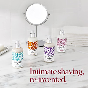 Coochy Plus Intimate Shaving Cream MOISTURIZING Plus SWEET BLISS For Pubic, Bikini Line, Armpit - Rash-Free With Patent-Pending Formula – Prevents Razor Burns & Bumps, In-Grown Hairs, Itchiness 3 Pack