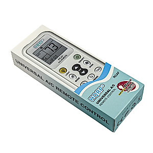 HQRP Remote Control Compatible with Haier HWF08XC5 HWR05XC5 HWR05XC9-L HWR05XCA HWR06XC5 HWR06XC5-T HWR06XC6 HWR06XC6-T HWR06XC7 HWR06XC7-T Air Conditioner Controller