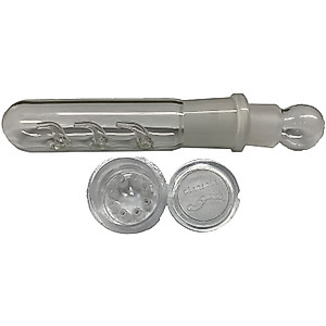 Planaria Trap Leech & Flatworm Trap/Catcher for Shrimp Tank or Aquarium by Awesome Aquatic (Combo 1 ea Glass 3 / Plastic 8 Hole)