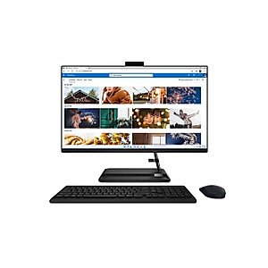 Lenovo IdeaCentre 27-inch AIO 3i All-in-One Desktop, Intel 8-Core i5-13420H, 27" FHD IPS Touchscreen, Intel UHD Graphics, Wi-Fi, Bluetooth, 5MP Camera, HDMI, RJ-45, 16GB DDR4 1TB M.2 SSD, Win10 Pro