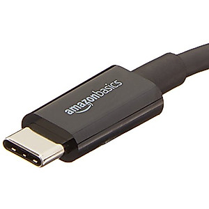 Amazon Basics USB 3.1 Type-C to 4 Ports USB Adapter Hub, Black