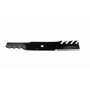 USA Mower Blades (3 CMB022BP Toothed High Lift Replacement Blade Fits Scag Husqvarna Toro 48108 481707 481711 Length 18in. Width 2 1/2in. Thickness .240in. Center Hole 5/8in. 36 52 54in. Deck