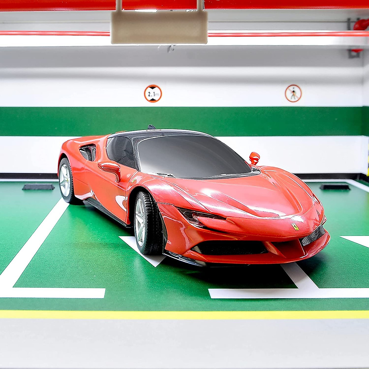 100 CLASSIC Officially Licensed RC Car Ferrari LaFerrari SF90 STRADALE Remote Control RC Car Series 1:24 Scale Full Function Electric Sport Racing Hobby Toy Car 97600RD