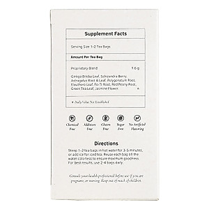 Health King Ginkgo Biloba Herb Tea, Teabags, 20 Count Box