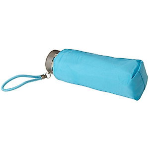 totes Classics Micro Manual Compact Umbrella, Blue, One Size