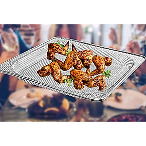 Replacement Air Fry Basket for Ninja Foodi SP101 Air Fryer Oven,Stainless Steel Air Fryer Basket for Ninja Foodi SP100,SP101B1,SP101C,Accessories for Ninja Foodi 8-in-1 Digital Air Fry Oven