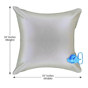 Covers & All Patio Furniture Cover Air Bags, Prevents Water & Snow Pooling, 12 Oz Waterproof, UV & Weather Resistant, Ideal for Patio Backyard Lawn Garden Furniture Outdoor Use (24" x 24" Inches)