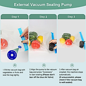 Electric Mason Jar Vacuum Sealer Kit for Wide and Regular Mouth, HUIJUTCHEN Cordless Mason Jar Sealer Vacuum Kit with LED Display for Power, Work Time, Mason Jar Sealer Vacuum (Auto Pause)