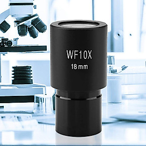 DM-WF001 10X Widefield Eyepiece,Microscope Eyepiece Lens,23.2mm Lens for Compound Biological Microscopes,Industry Microscope