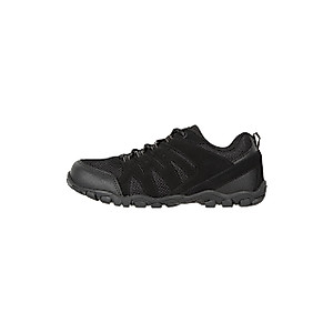 Mountain Warehouse Outdoor Womens Hiking Shoes Walking Sneakers Black Womens Shoe Size 8 US