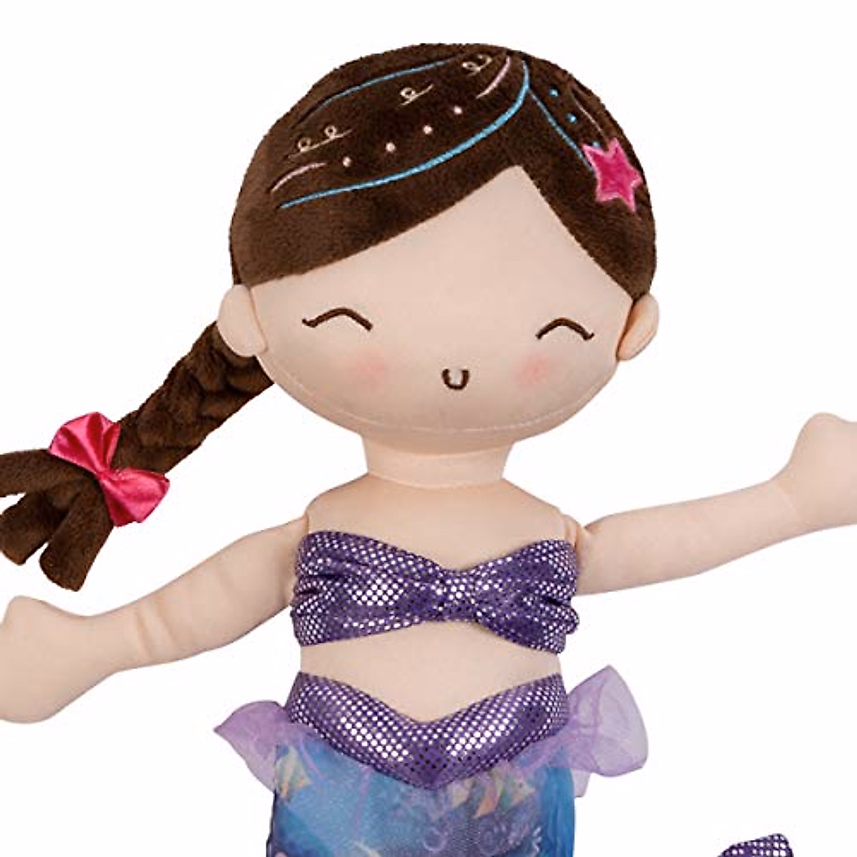ADORA Mermaid Magic Dolls with Color-Changing Tail, Ultra-Plush Toy Doll Made with Premium and Machine Washable Materials, Birthday Gift for Ages 1+ - Coral