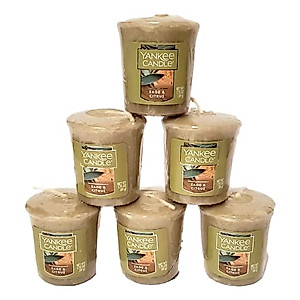 Yankee Candle Lot of 6 Sage & Citrus Votive Candles
