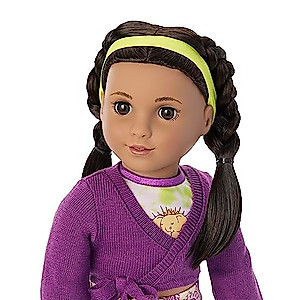 American Girl Girl of The Year Kavi Sharma 18-inch Doll Yoga Outfit Featuring 4 Pieces for Ages 8+