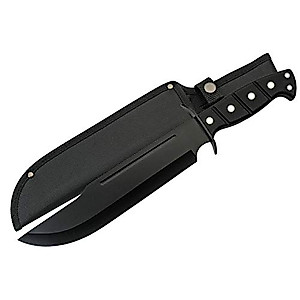 SZCO SUPPLIES 15"" Backyard Bowie Knife, black (211514-PL)